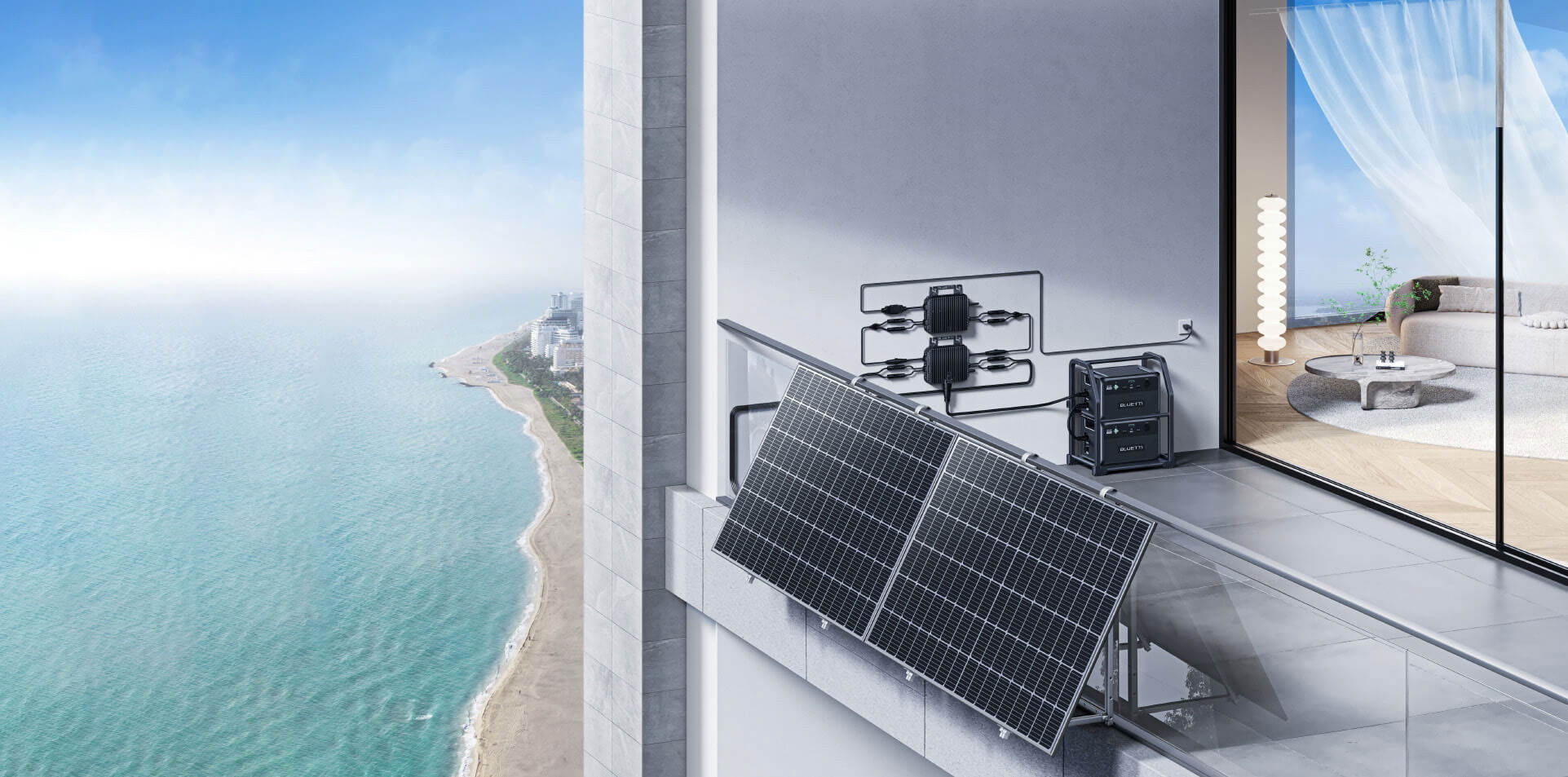 Bluetti - balcony systems, solar panels and energy storage systems