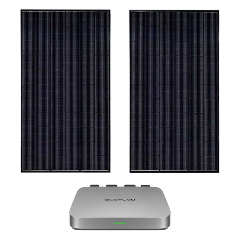 Ecoflow PowerStream Micro Inverter 800W + 2 x 400W Mono Solar Panel